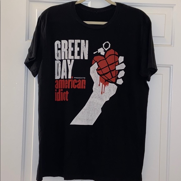 GREEN-DAY | Shirts | Greenday American Idiot Album Cover Concert Tshirt ...